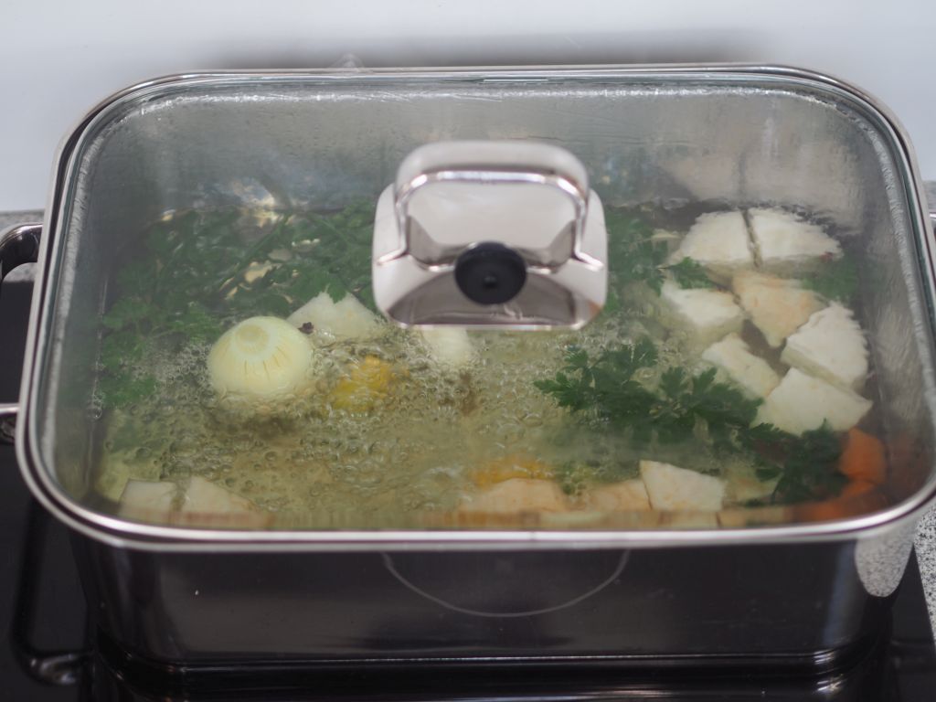 Gekochter Fisch – Pesce Lesso – Küchenereignisse