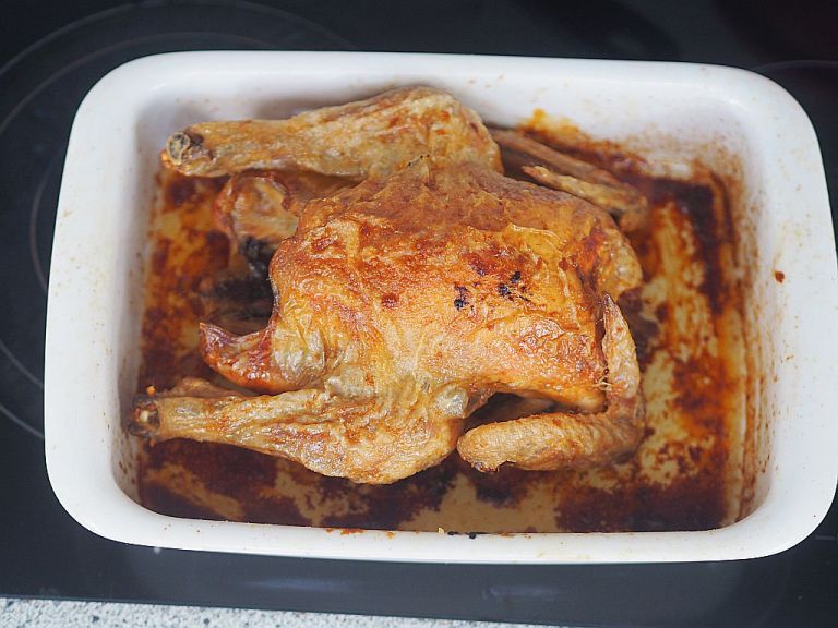 Gepflegtes Huhn mit Marillen-Chutney – Küchenereignisse